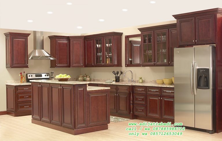 Kitchen Set Klasik Desain Kayu Jati Minimalis – ADI JATI ABADI